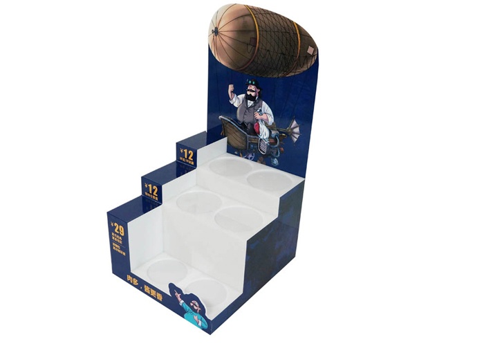 Acrylic counter display stand